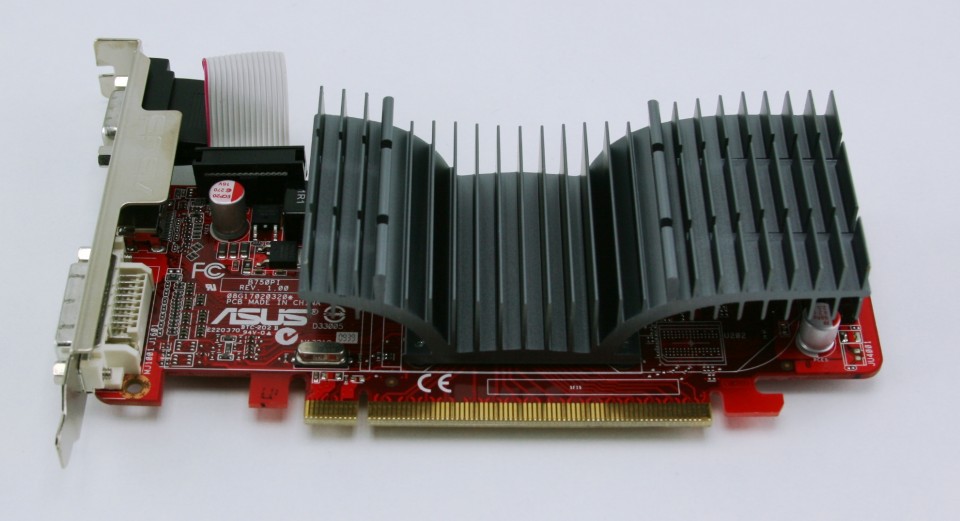 Placa video ASUS Radeon HD4350 Silent 256MB DDR2 64-bit HDMI