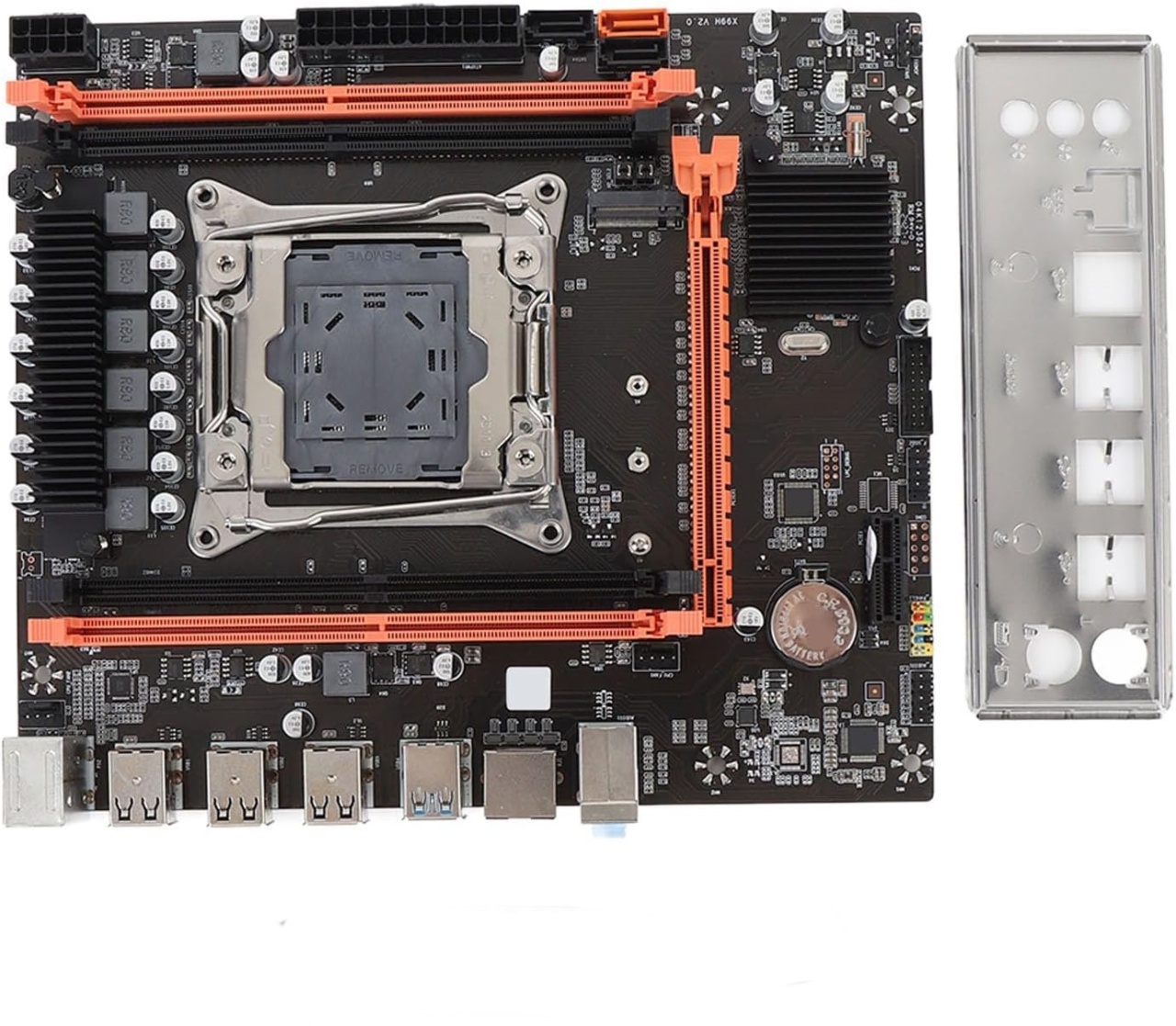 Placa de baza X99H V2.0 socket LGA 2011 V3, suporta procesoare xeon v3 ...