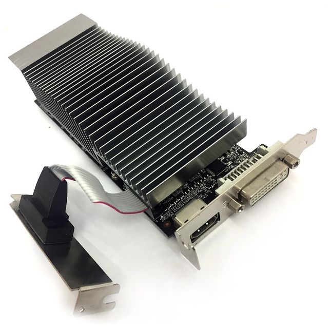 Placa video Point Of View nVidia GT610 1GB DDR3 64-Bit HDMI DVI VGA, SFF