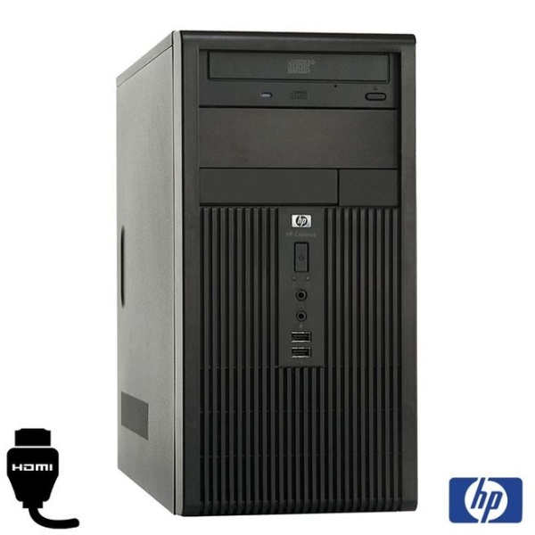 Calculator HP Compaq dx7400, Intel Core 2 Quad Q6600 2.4GHz, 4GB DDR2 ...