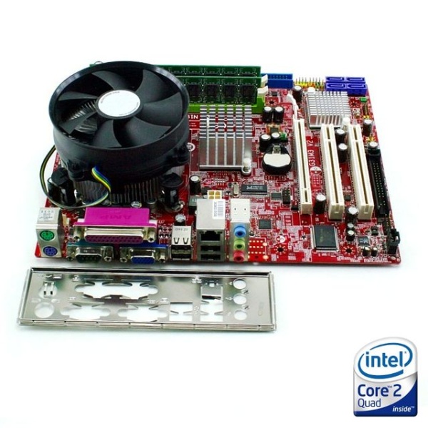 Kit Placa de baza MSI G31M3-L V2 + Intel Core 2 Quad Q9505 2.83GHz ...
