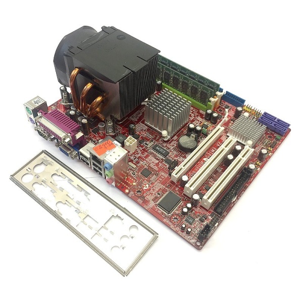 KIT Placa de baza MSI G31M3 V2 + Intel Core 2 Duo E8400 3GHz + 4GB DDR2