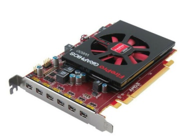 Placa video SAPPHIRE FirePro W600, 2GB GDDR5, 128-bit, 6 x mini DisplayPort