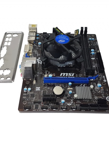 Kit MSI H81M-P33 + Intel Haswell core i7 4785T + cooler cupru