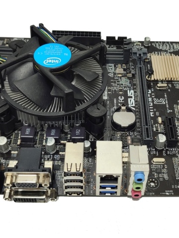 Kit placa de baza ASUS H110M-C + Procesor Intel SkyLake Core i5 6500 + cooler