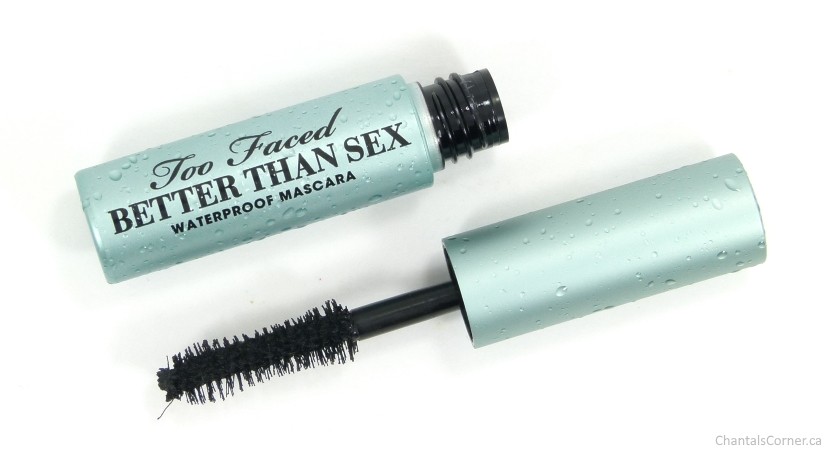 Mascara Too Faced Better Than Sex Waterproof Travel Size Negru