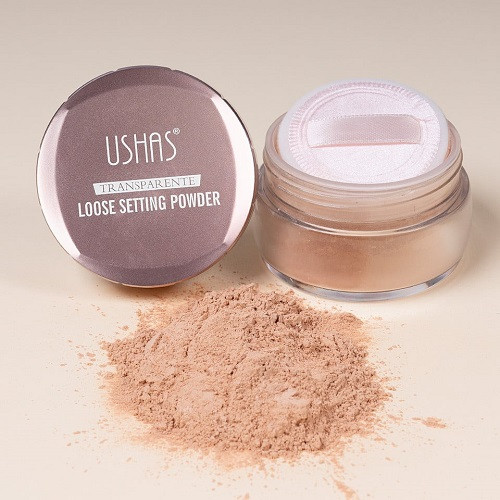 Pudra Pulbere Fixare Machiaj, Ushas, Loose Setting Powder, Transparente ...