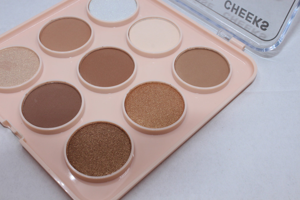 Trusa contur de fata, Gulflower, Contour Perfect Face, 01, 9 culori