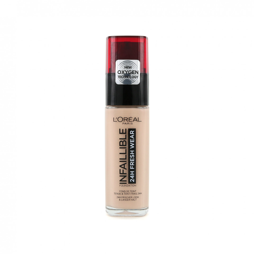 Fond de ten rezistent LOREAL Infaillible 24H Fresh Wear 25 Rose Ivory