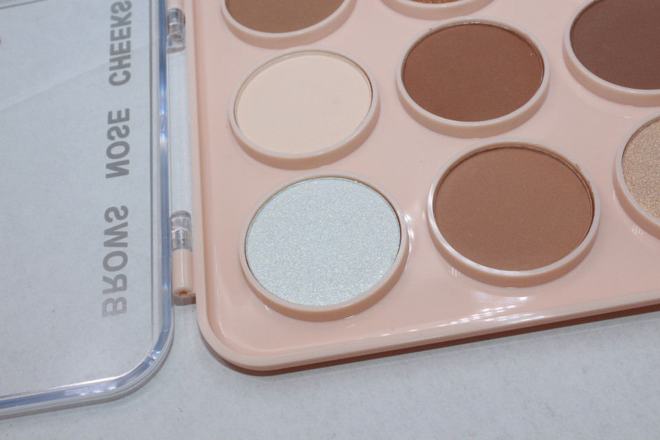 Trusa contur de fata, Gulflower, Contour Perfect Face, 01, 9 culori