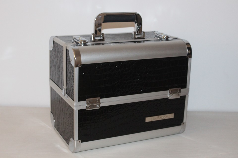 Geanta depozitare Lila Rossa, Beauty Case, Negru