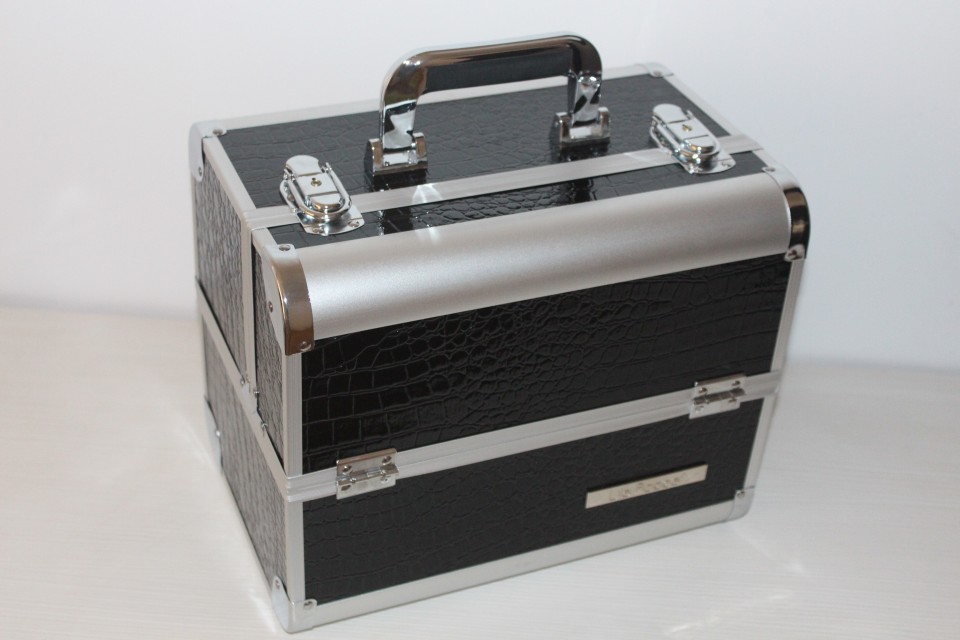 Geanta depozitare Lila Rossa, Beauty Case, Negru