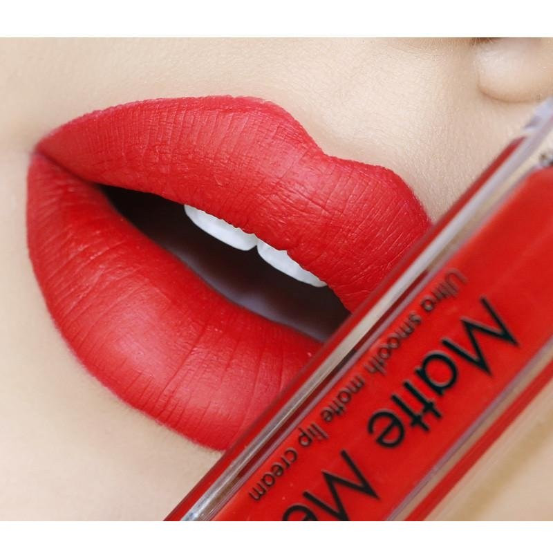 Ruj de buze lichid mat Sleek Matte Me Nuanta 433 Rioja Red