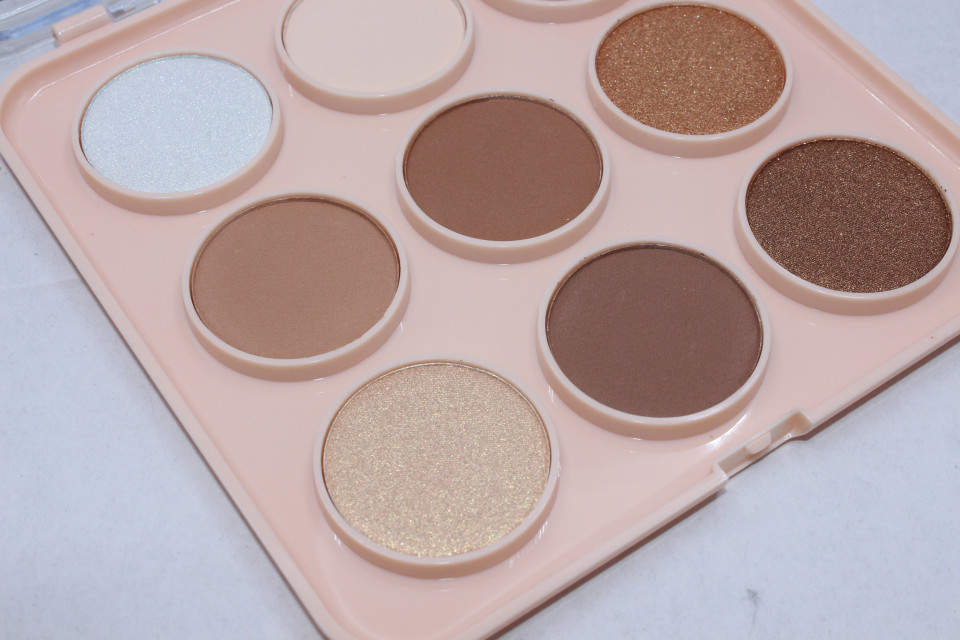 Trusa contur de fata, Gulflower, Contour Perfect Face, 01, 9 culori