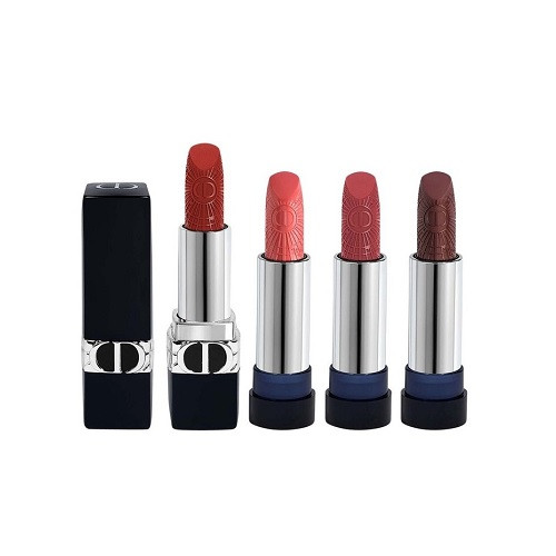 Set 4 Ruj de buze, Dior, Rouge Dior Minaudiere, Limited Edition Clutch ...