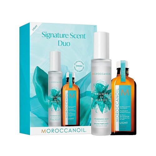 Set ulei tratament de par si parfum pentru par si corp, Morrocanoil ...
