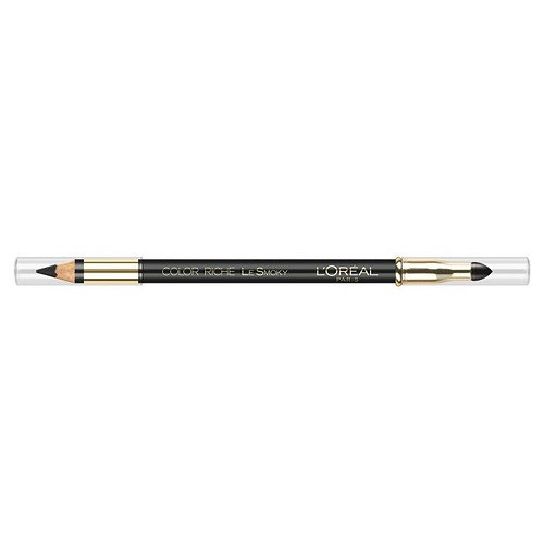 Creion de ochi dermatograf, Loreal, Color Riche Le Smoky, 201 Black Velour