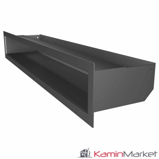 Grilă șemineu LUFT 9x60 - Grafit