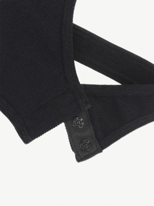 Body Modelator cu Bretele Incrucisate Pentru un Abdomen Plat, Compresie ...