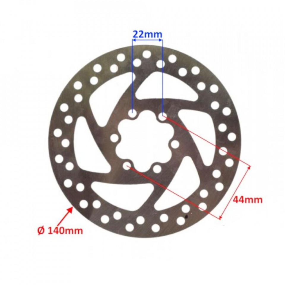Disc frana trotineta electrica, Fi 140mm
