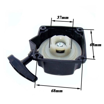 Demaror motocoasa Ruris Dac210, Dac 310