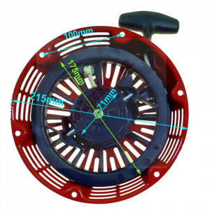 Demaror Honda GX340, GX390, clicheti metalici rotunde