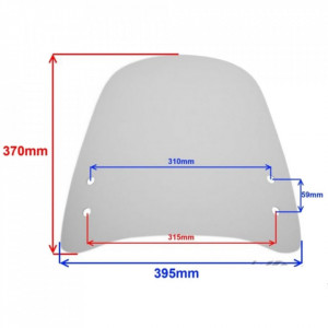 Parbriz universal scuter AW9941
