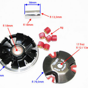 Variator Yamaha Jog 50cc , tuning