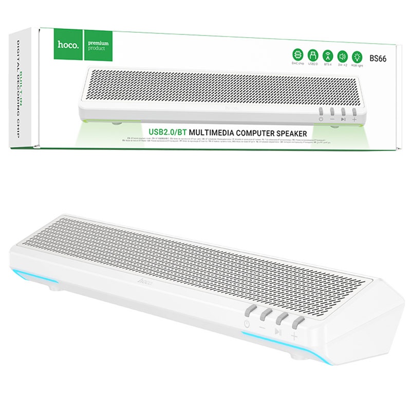 Boxa HOCO BS66 – Bluetooth 5.4 – white