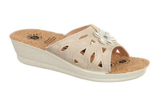 Papuci bej ortopedici Mjartan 2812-N13 brant pluta