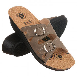 Papuci de vara, dama, Mjartan 2802-N14K brant pluta naturala