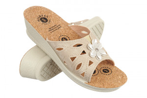 Papuci bej ortopedici Mjartan 2812-N13 brant pluta