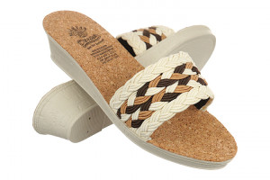 Papuci ortopedici dama Mjartan 2501-Z07 brant pluta naturala