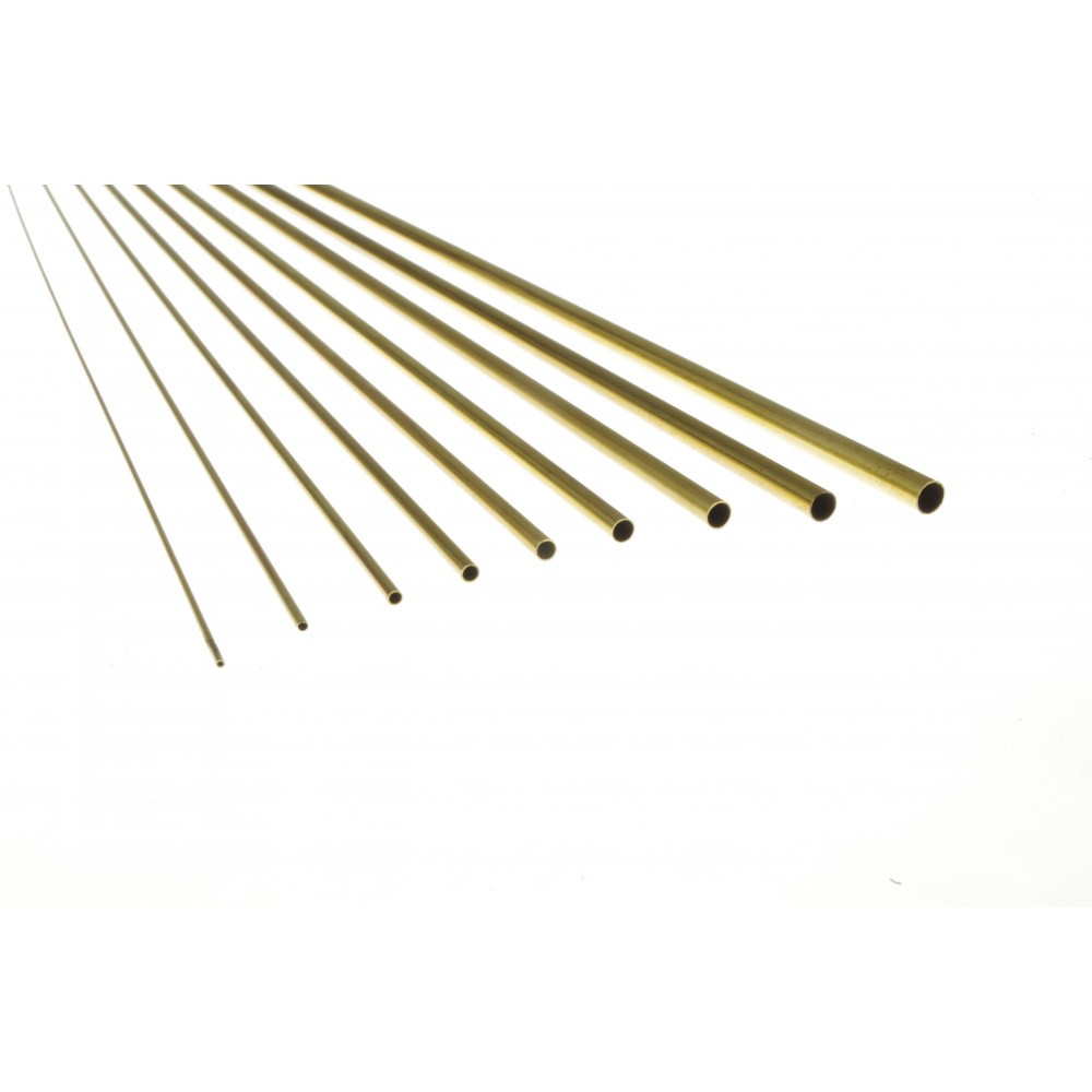 Teava rotunda de precizie din alama, Ø 1-5 , 500 mm