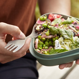 Lingura / furculita / cutit Spork Titanium, LIGHT MY FIRE