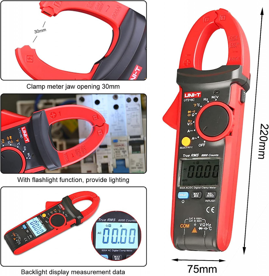 Amper klešta UT216C