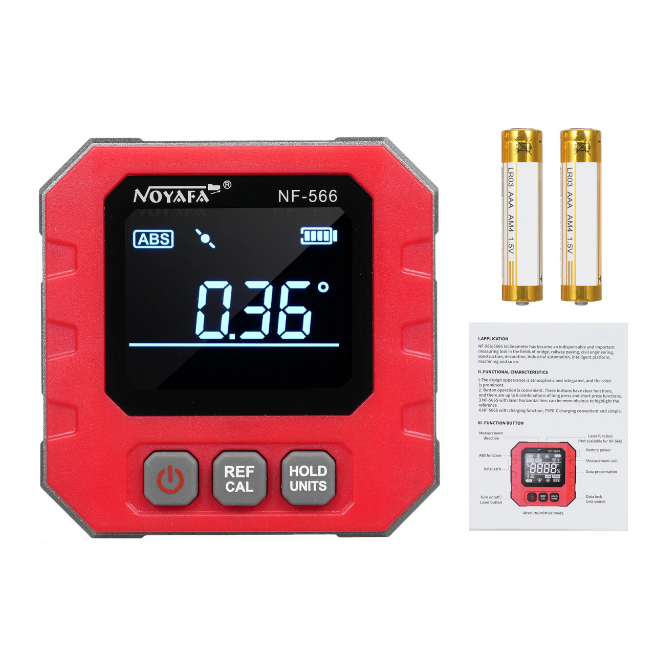 Digitalni merač nagiba NF-566S