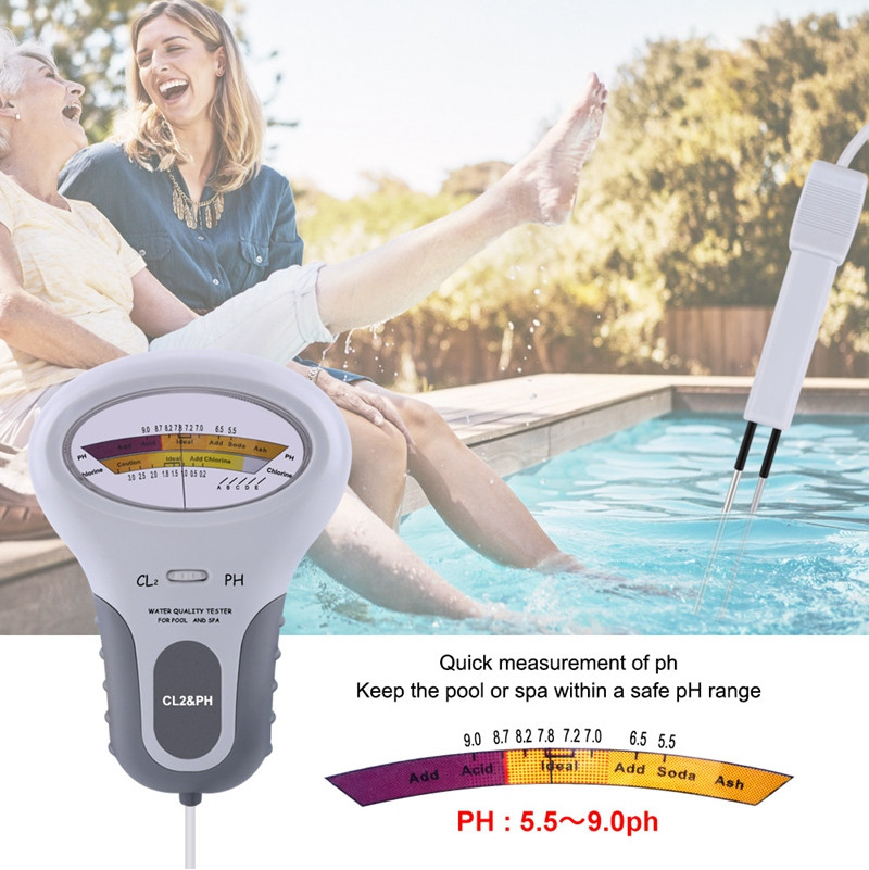 Merač nivoa hlora CL2 i PH vrednosti