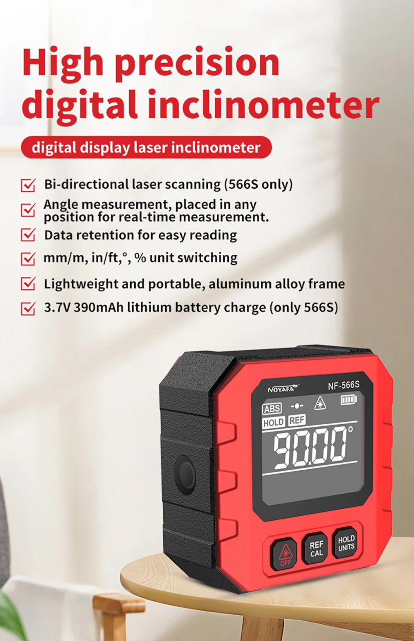 Digitalni merač nagiba NF-566S