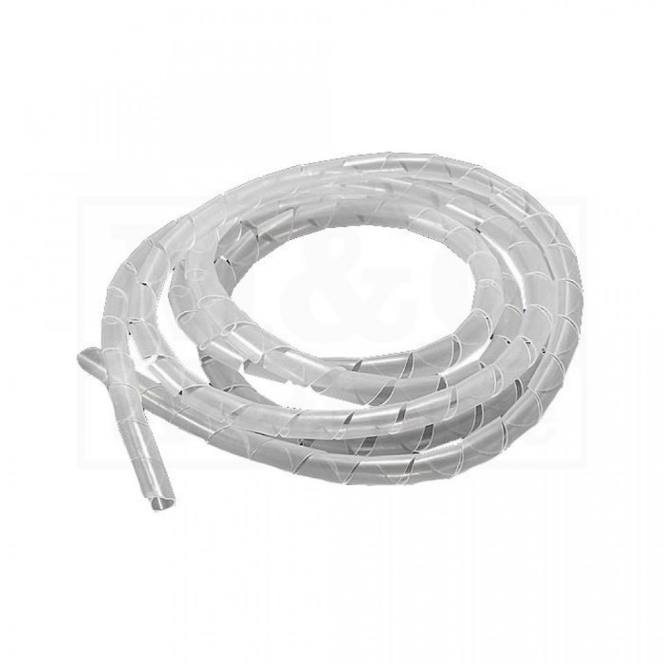 Spiralni bužir 6mm providni