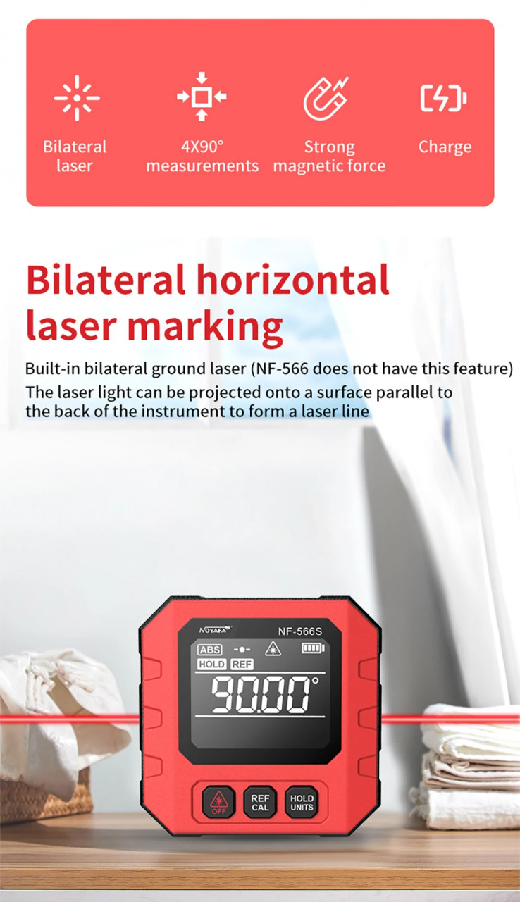 Digitalni merač nagiba NF-566S