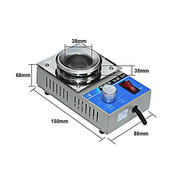 Kadica za kalaj 200-450°C 150W