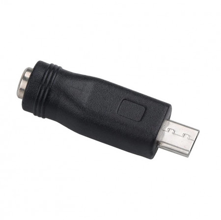 Adapter DC napojni 2.1/5.5mm F-USB B M mikro