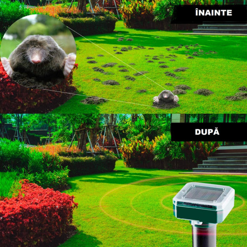 Aparat solar anti rozatoare BUHA®, anti cartite, anti dihor, soarece de ...