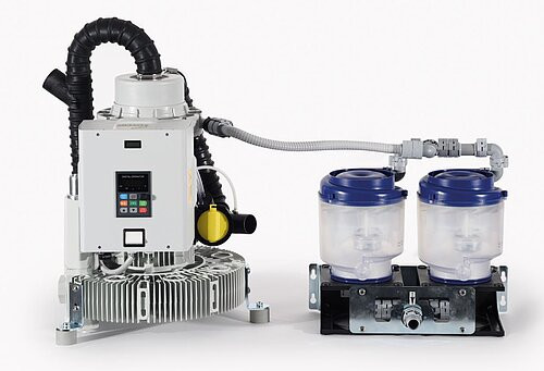 Pompa de aspiratie semi-umeda cu separator de amalgam HYBRID A5 MGF