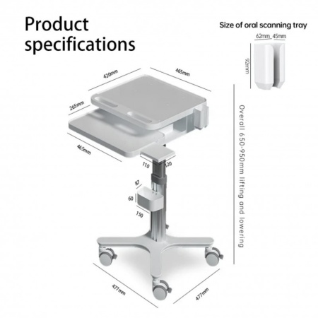 Cart mobil Scanner Intraoral