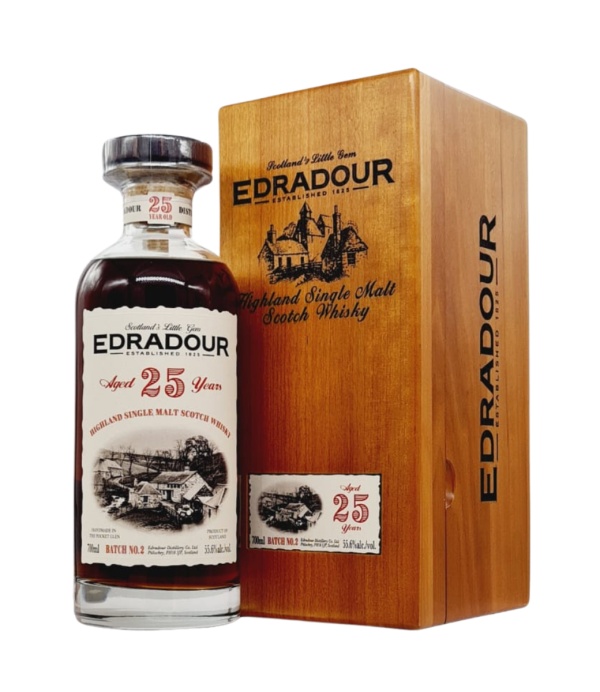 Edradour 25 Ani Single Malt Whisky 0.7L