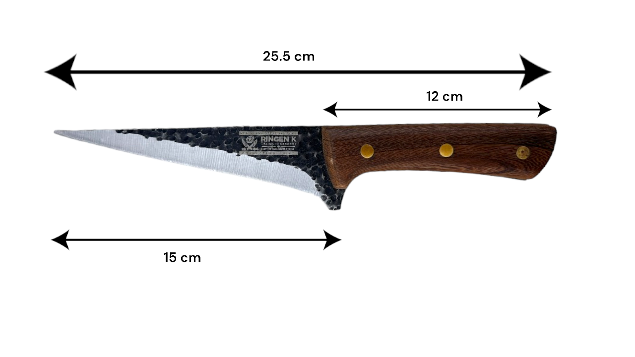 Cutit forjat pentru despicat, maner lemn, RINGEN K. 25.5 cm