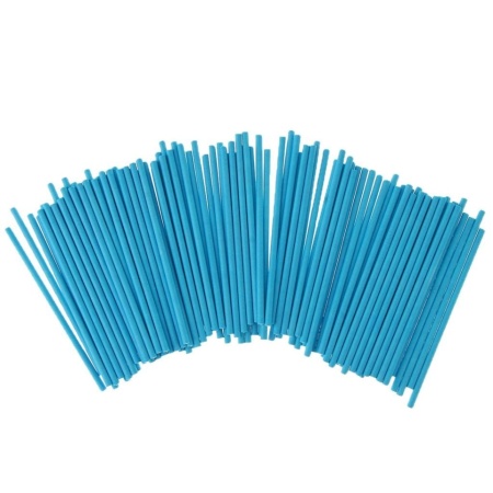 Plastični štapici za Cake Pops PLAVI 50 kom.