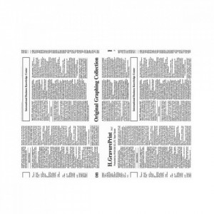 Hartie tava model ziar 30x40 cm 1000 buc/bax